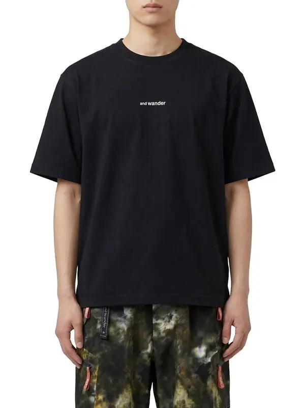 AND WANDER T-shirt - Black