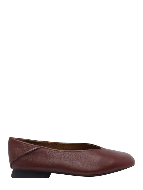 Camper Ballet Flat - Burgundy