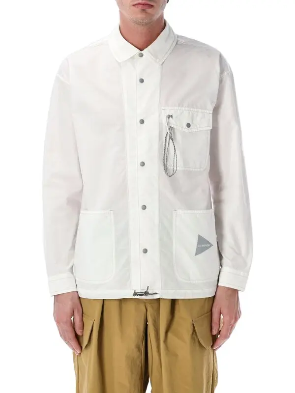 AND WANDER Jacket - White