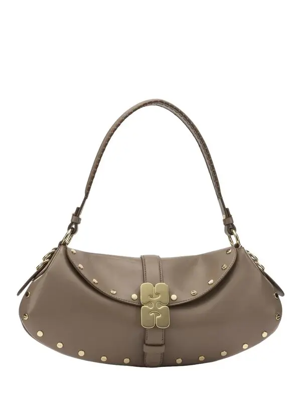 GANNI Shoulder Bag - Coffee