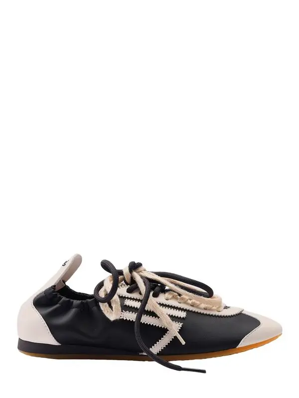PURAAI Lace Up Sneakers - Black