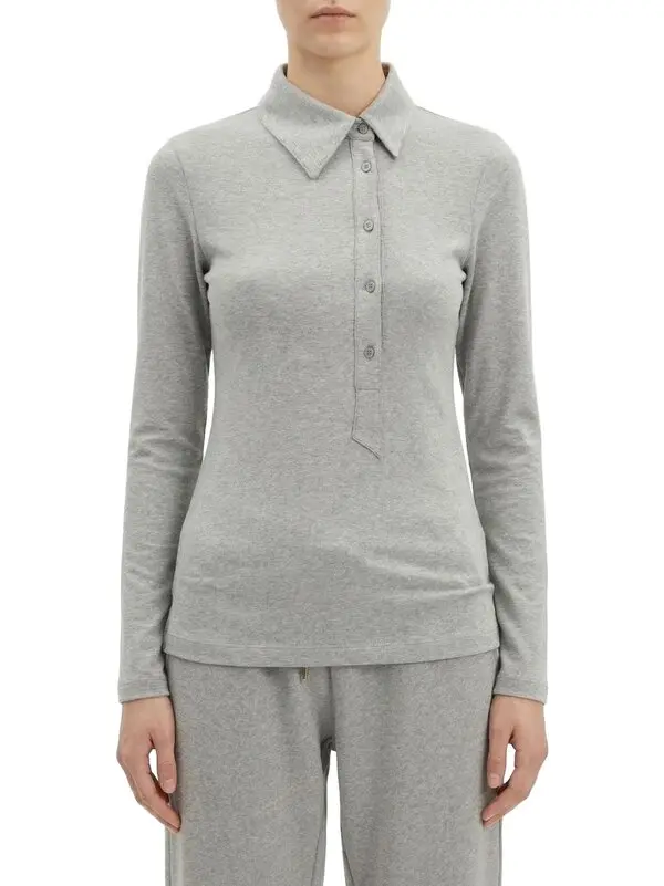Attico Polo Shirt - Grey