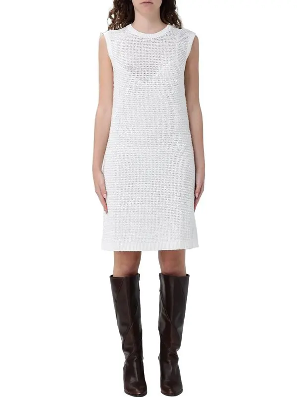 Fabiana Filippi Knit Dress - White