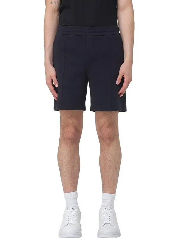 Emporio Armani Plain Shorts - Blue