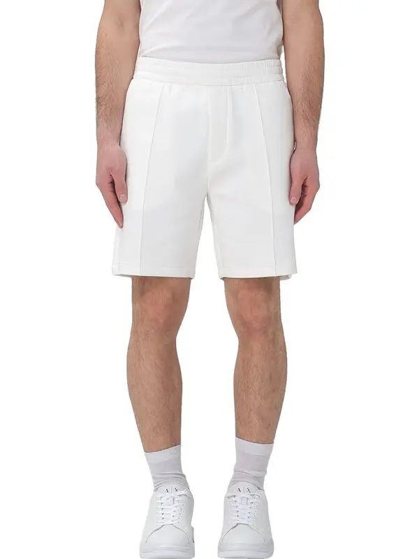Emporio Armani Plain Shorts - White