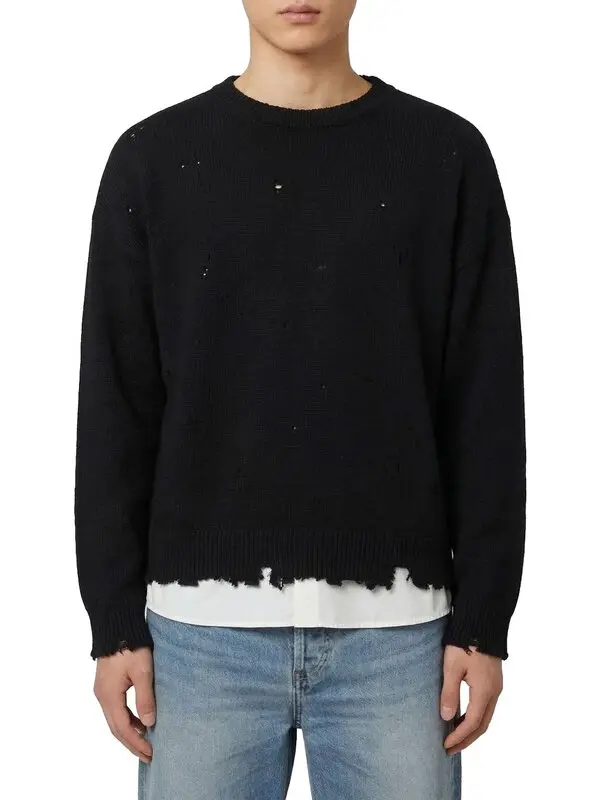 MAISON MARGIELA Distressed Sweater - Black
