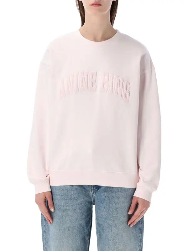 ANINE BING Relaxed Fit Sweatshirt - Pink
