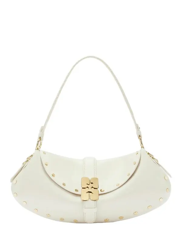 GANNI Shoulder Bag - Nude