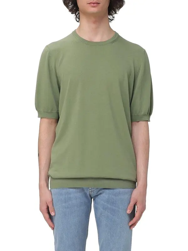 FAY Ribbed Knit Sweater - Green