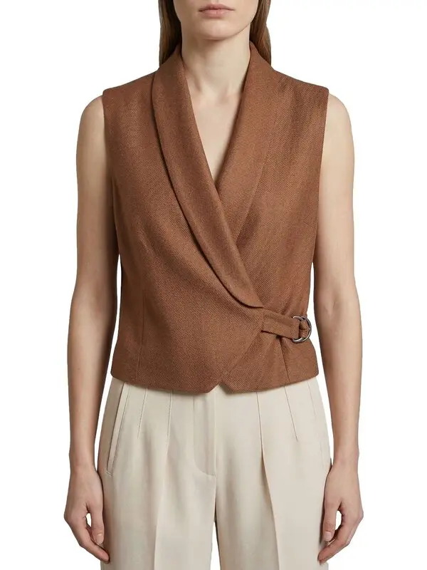 Brunello Cucinelli Top - Camel