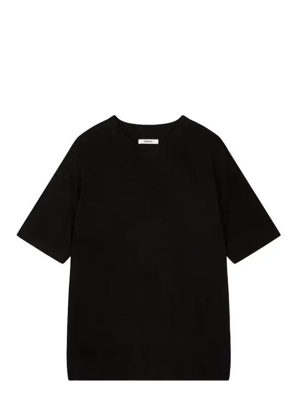 STUDIO TOMBOY Short Sleeve T-shirt - Black
