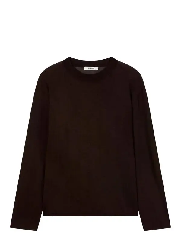 STUDIO TOMBOY Relaxed-fit Pullover Sweater - Brown