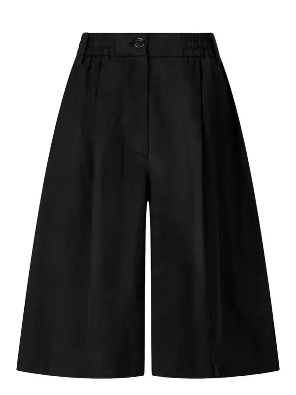 STUDIO TOMBOY Elastic-waist Shorts - Black