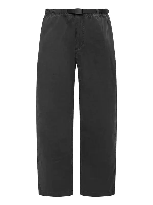 Gramicci Elasticated-waist Cotton Trousers - Grey