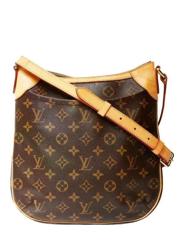 LOUIS VUITTON 2014 Odeon Pm Monogram Canvas Shoulder Bag - Brown