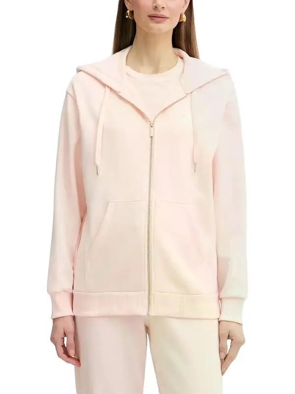 Armani Exchange Zip-up Hoodie - Pink