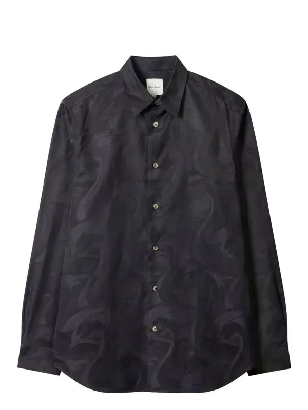 Paul Smith Swan Pattern Shirt - Grey