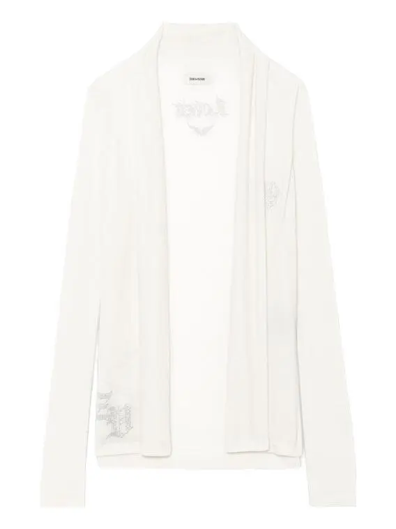 Zadig&Voltaire Cashmere Cardigan - Vanille