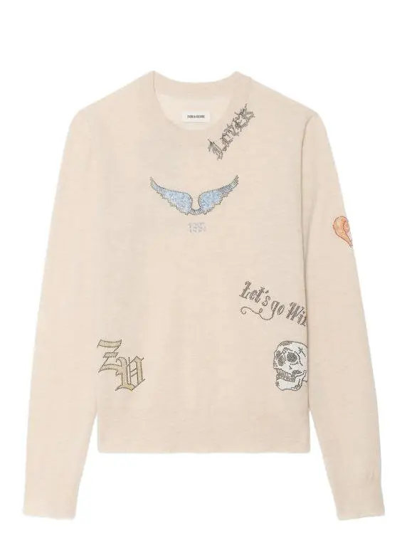 Zadig&Voltaire Miss Cashmere Sweater - Cream