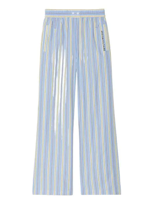 Zadig&Voltaire Striped Cotton Jogger Pants - Sixtine