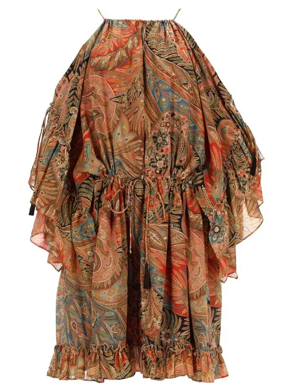 Etro Paisley Print Dress - Multicolour