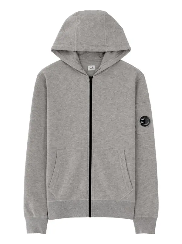 C.P. COMPANY Hooded Sweatshirt - Grey