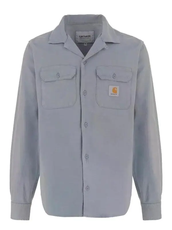 Carhartt Work In Progress Cotton Shirt - Blue