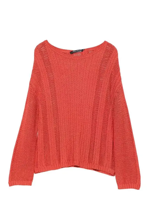 PENNYBLACK Open-knit Sweater - Red