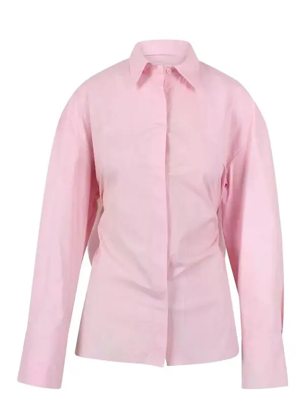 Federica Tosi Tie-detail Shirt - Pink