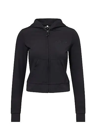 Juicy Couture Stretch-jersey Hoody - Black