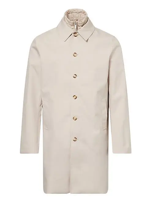 RAITH Portico Insert Trench Coat - Stone