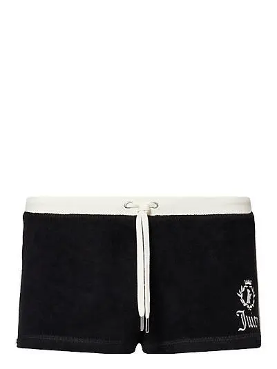 Juicy Couture Cotton-terry Shorts - Black