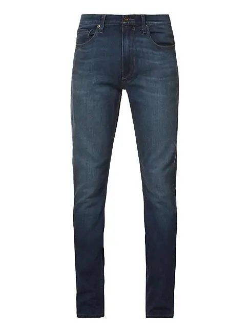 Paige Federal Slim-fit Straight-leg Jeans - Blakely