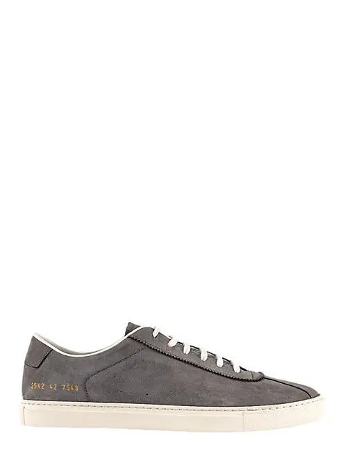 COMMON PROJECTS Tennis Leather Trainers - Grey