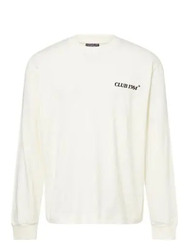 CLUB 1984 The Getaway Long-sleeve Cotton T-shirt - Off White