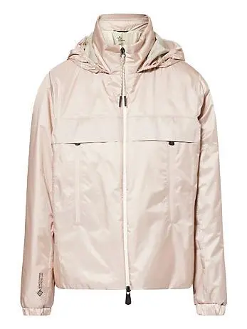 Moncler Fergana Hooded Windstopper Jacket - Light Pink