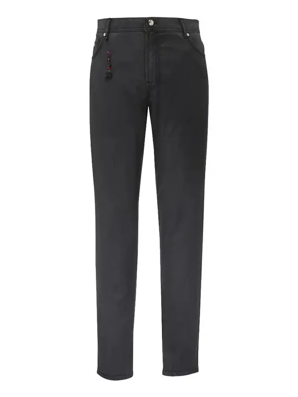 Marco Pescarolo Wool Casual Trousers - Grey