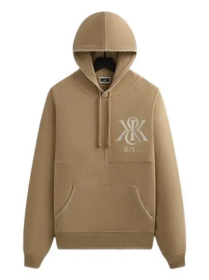 Kith Panelled Nelson Hoodie - Canvas