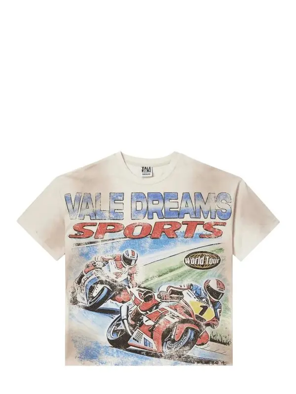 VALE FOREVER Motocroxxx Tee Shirt - Cream