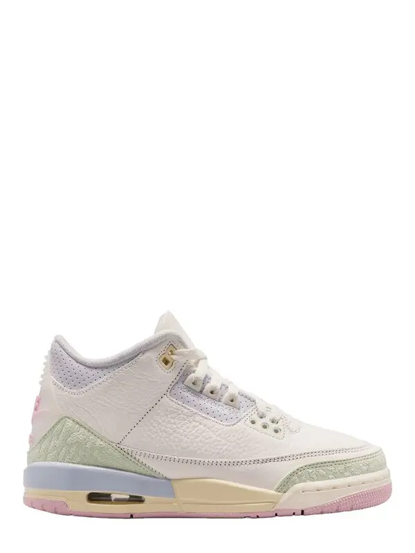 JORDAN 3 Retro Spring Is In The Air Gs - Sail/jade Aura