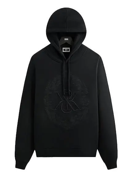 Kith Floral Lace Nelson Hoodie - Black
