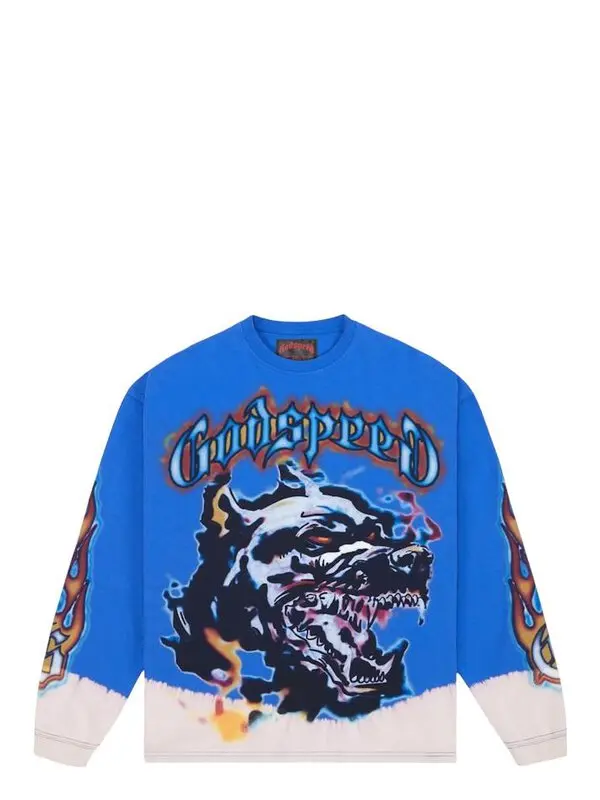 GODSPEED Off The Leash Long Sleeve T-shirt - Royal