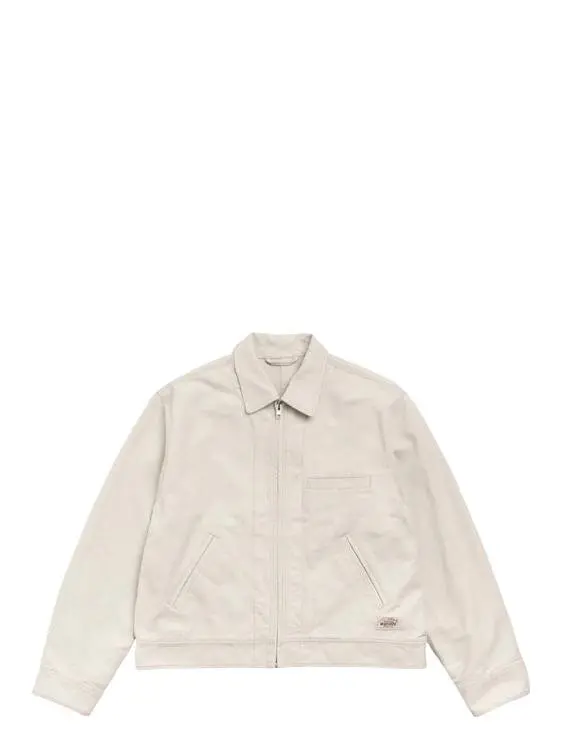 StÜssy Work Collared Jacket - Stone
