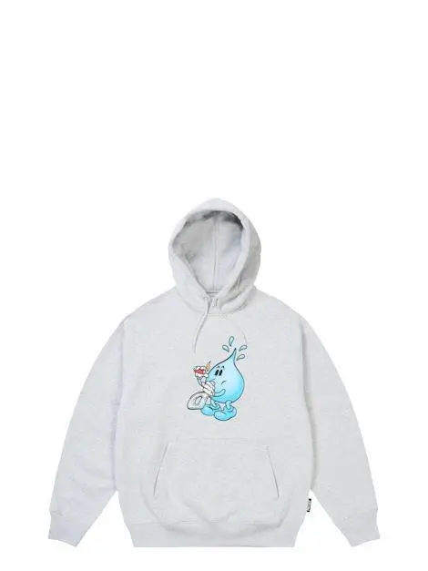 PALACE X World Industries Hoodie - Grey Marl