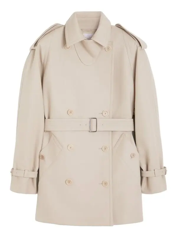 Max Mara Cotton Duster Coat - Sand