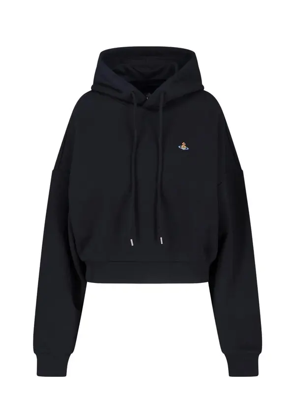VIVIENNE WESTWOOD Cotton Ashton Hoodie - Black