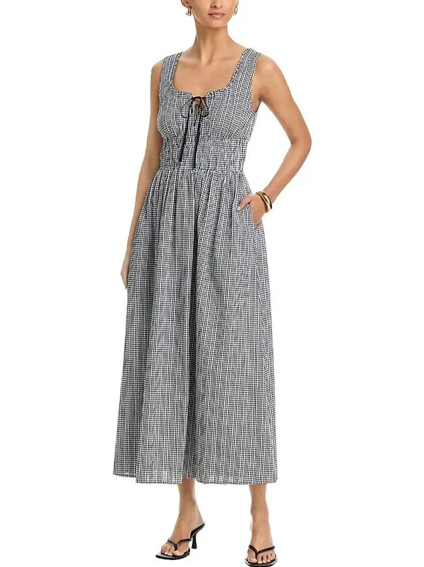 Rails Jordie Gingham Dress - Black Gingham