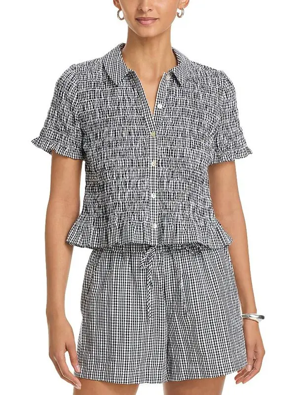 Rails Alton Gingham Shirt - Black Gingham