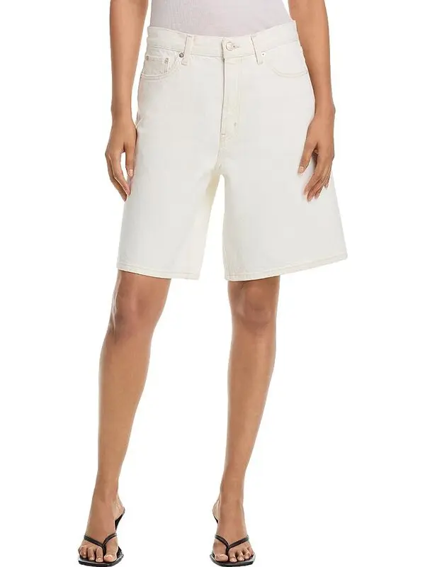 Rails Agoura Wide Leg Shorts - Ecru