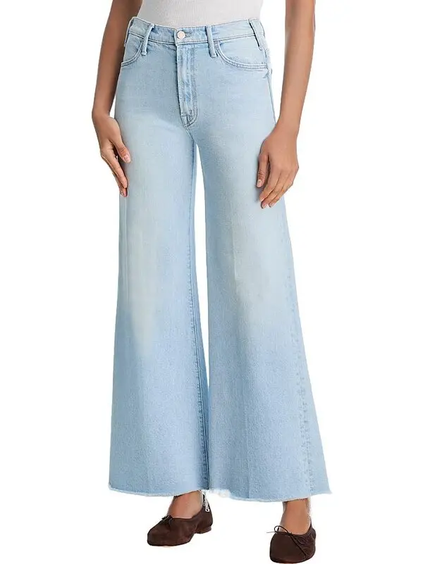 MOTHER The Hustler Roller Skimp Fray Jeans - Bring The Cooler